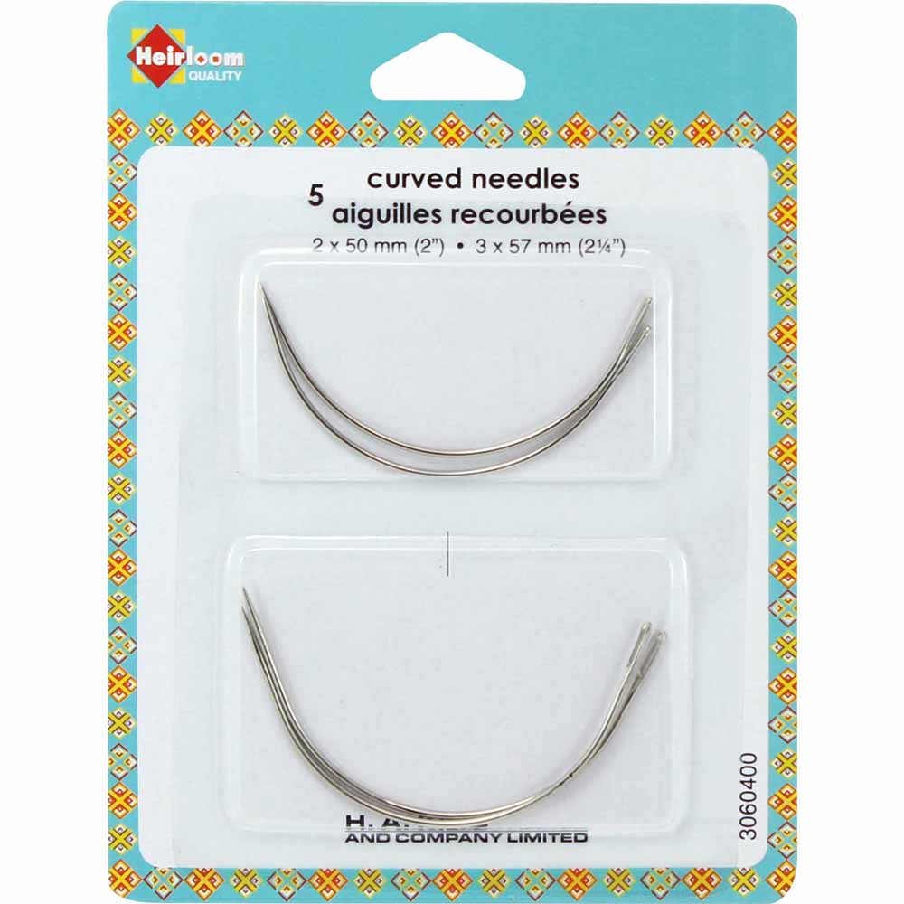 HEIRLOOM Curved Needles - 4 pcs – A Sewing Sensation Calgary