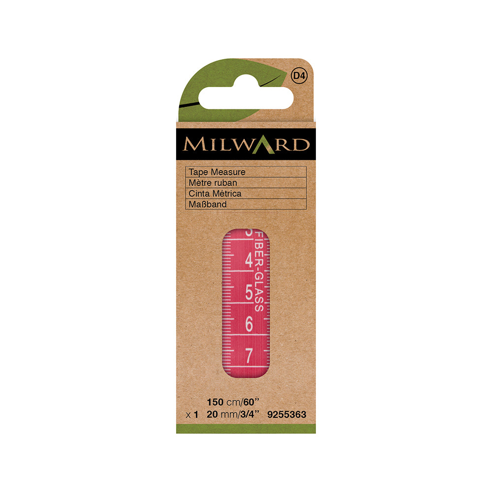 MILWARD GREEN Tape Measure Analogical 20mm X 150cm – A Sewing Sensation ...