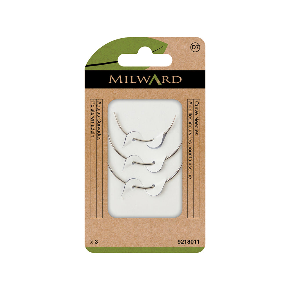 MILWARD GREEN Curved Needles/3-Pc Kit – A Sewing Sensation Calgary