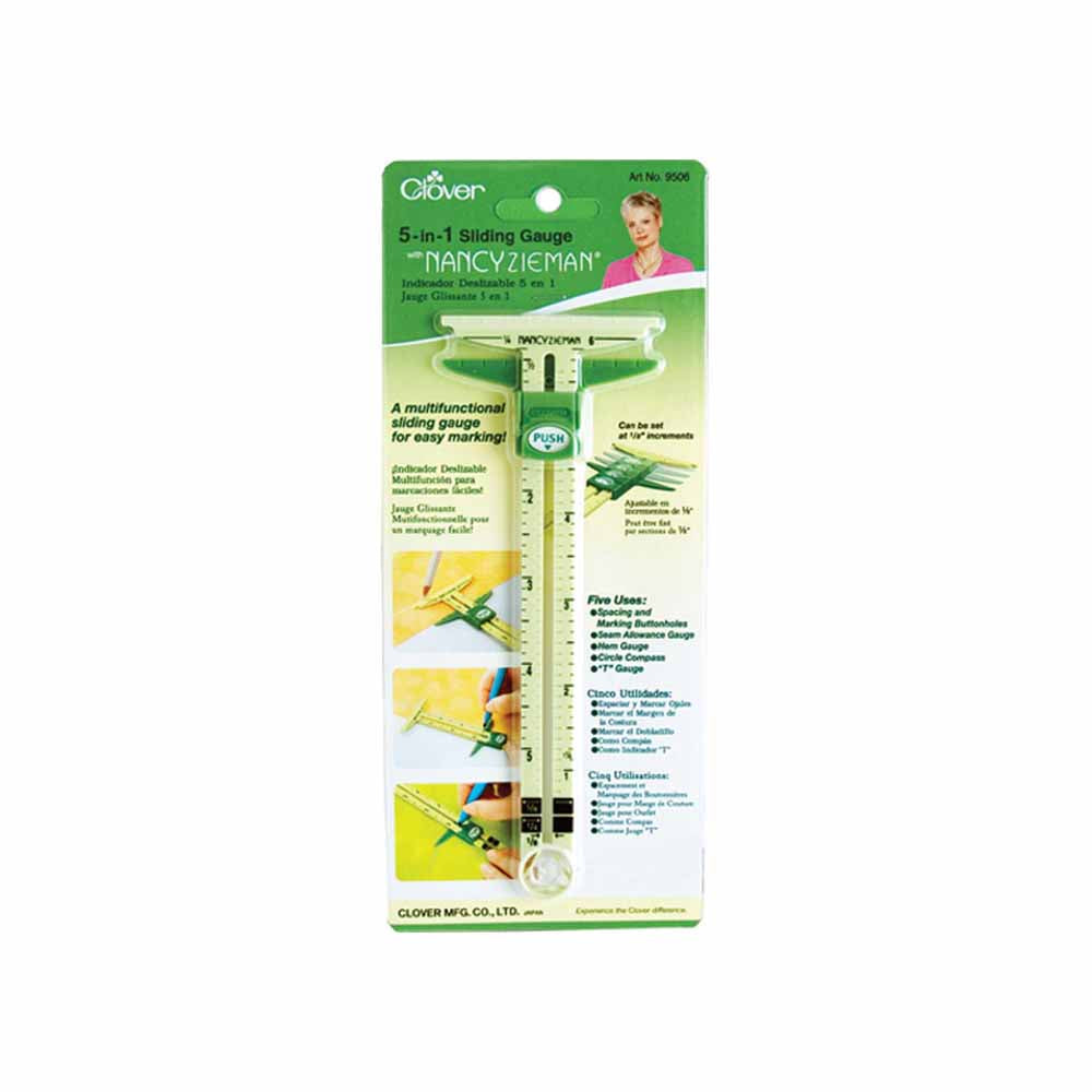 CLOVER - 5-In-1 Sliding Gauge Regular or Supersize – A Sewing Sensation ...