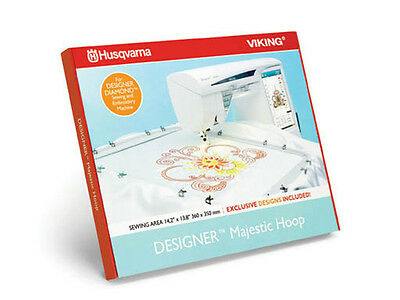 Husqvarna Viking DESIGNER™ Majestic 360mm x 350mm Hoop Item #: 9202220 ...